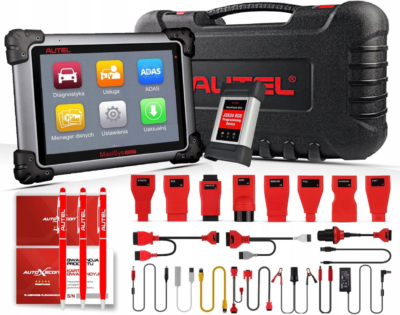 Autel Ms908 S Pro Maxisys Flash J2534 - Opinie i ceny na Ceneo.pl