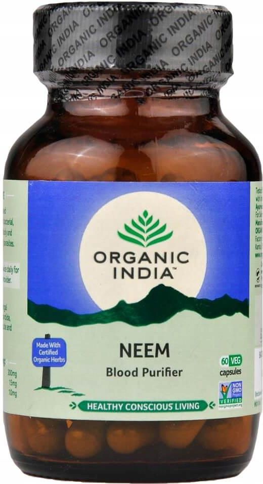 Organic India Neem 60kaps. - Opinie i ceny na Ceneo.pl