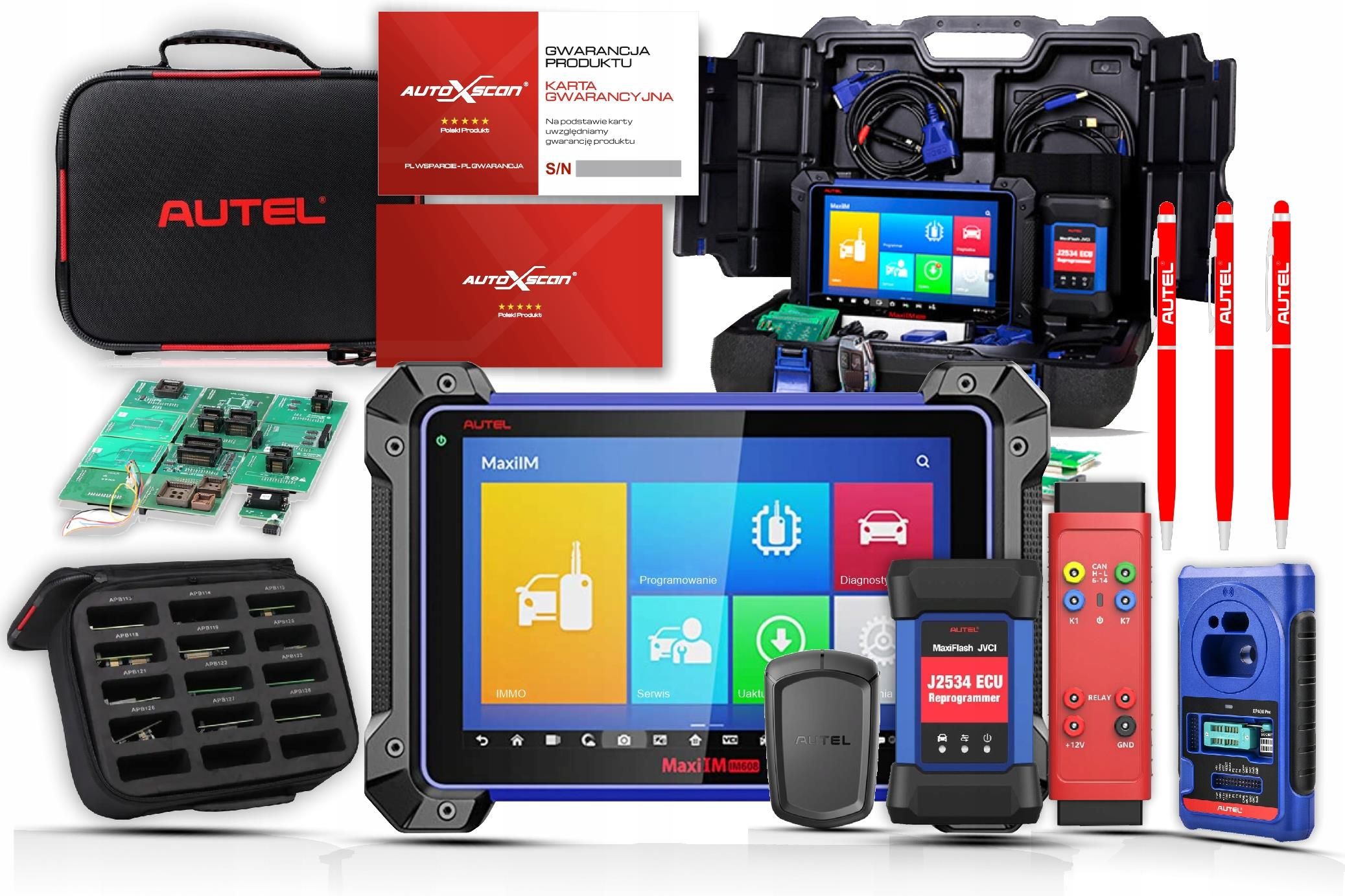 Autel Im608+Xp400 Pro+Imkpa+Gbox+Apb112Mega Zestaw - Opinie i ceny na ...