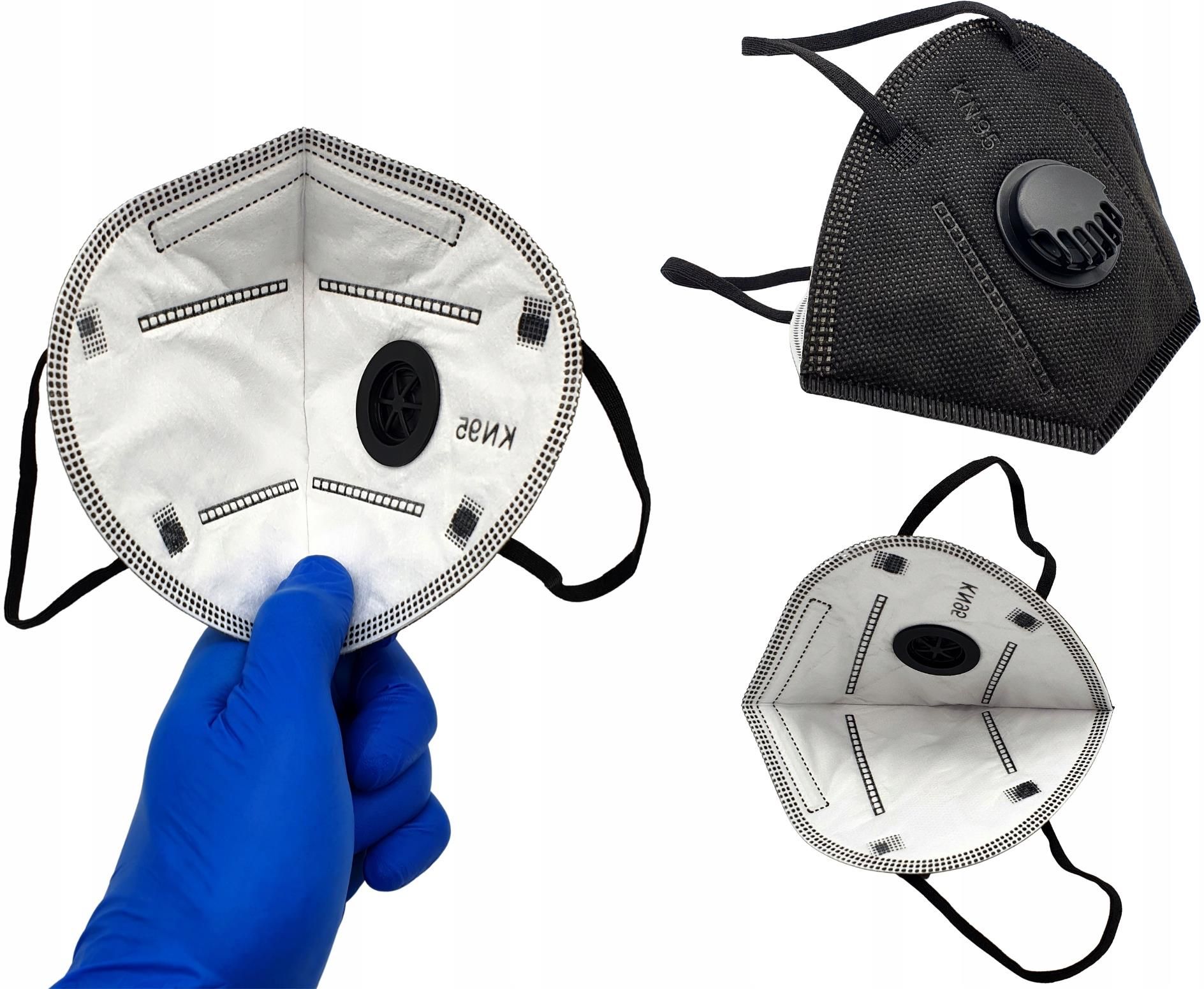 Promed Maska Kn95 Maseczka Antywirusowa Czarna Zaworek - Ceny i opinie ...