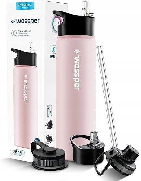 Wessper Butelka Termiczna Termos Turystyczny 700ml Stal Wes266Pk700 - Ceny i opinie - Ceneo.pl