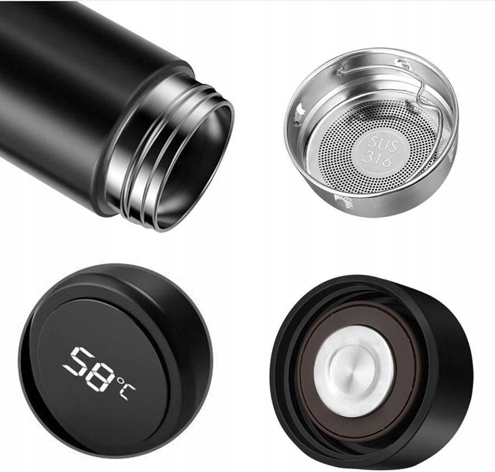 Smart Kubek Termiczny Termos Bidon Led Temperatura - Ceny i opinie - Ceneo.pl