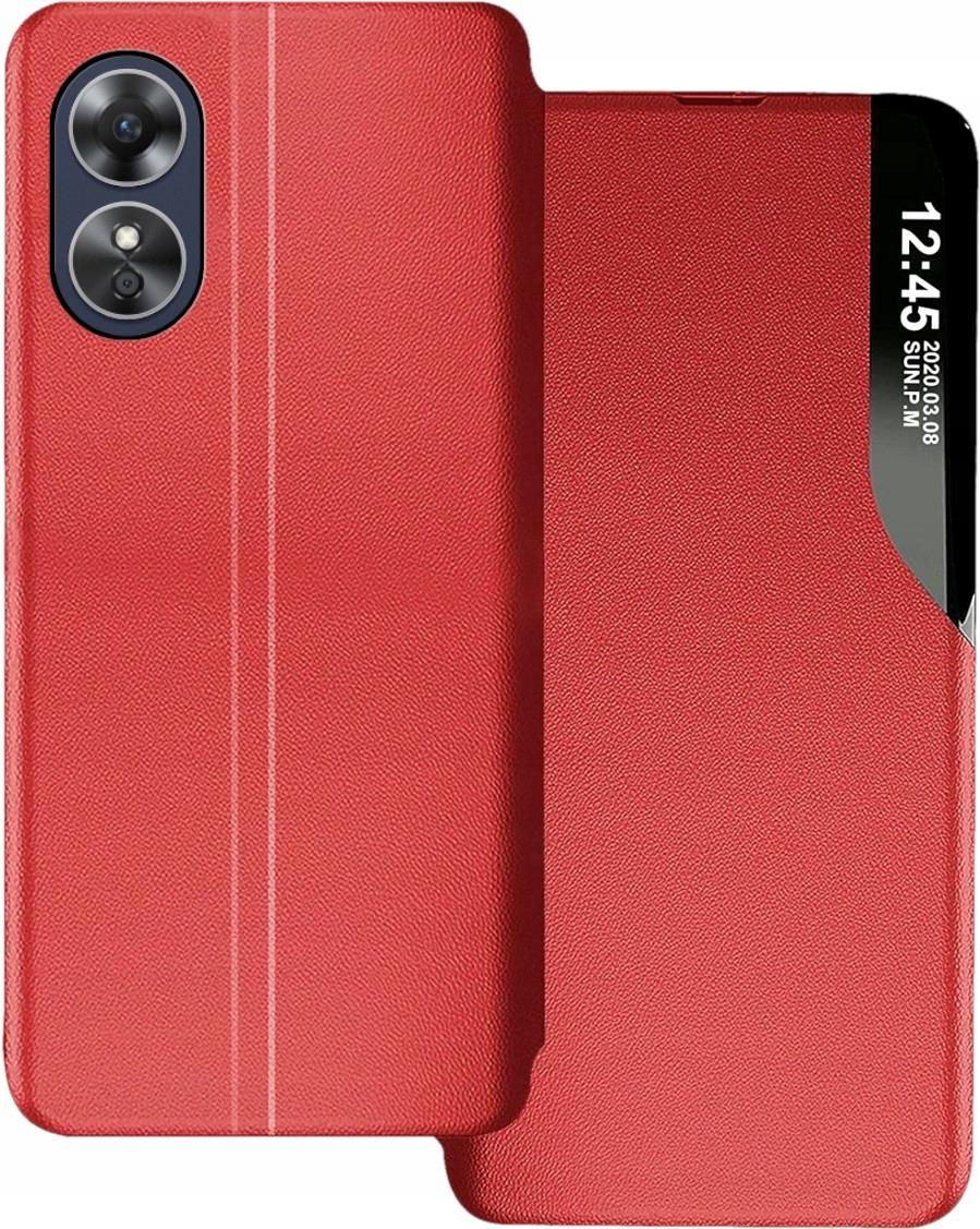 Etui Do Oppo A17 Smart Window Case Czerwony - Etui na telefon, ceny i ...