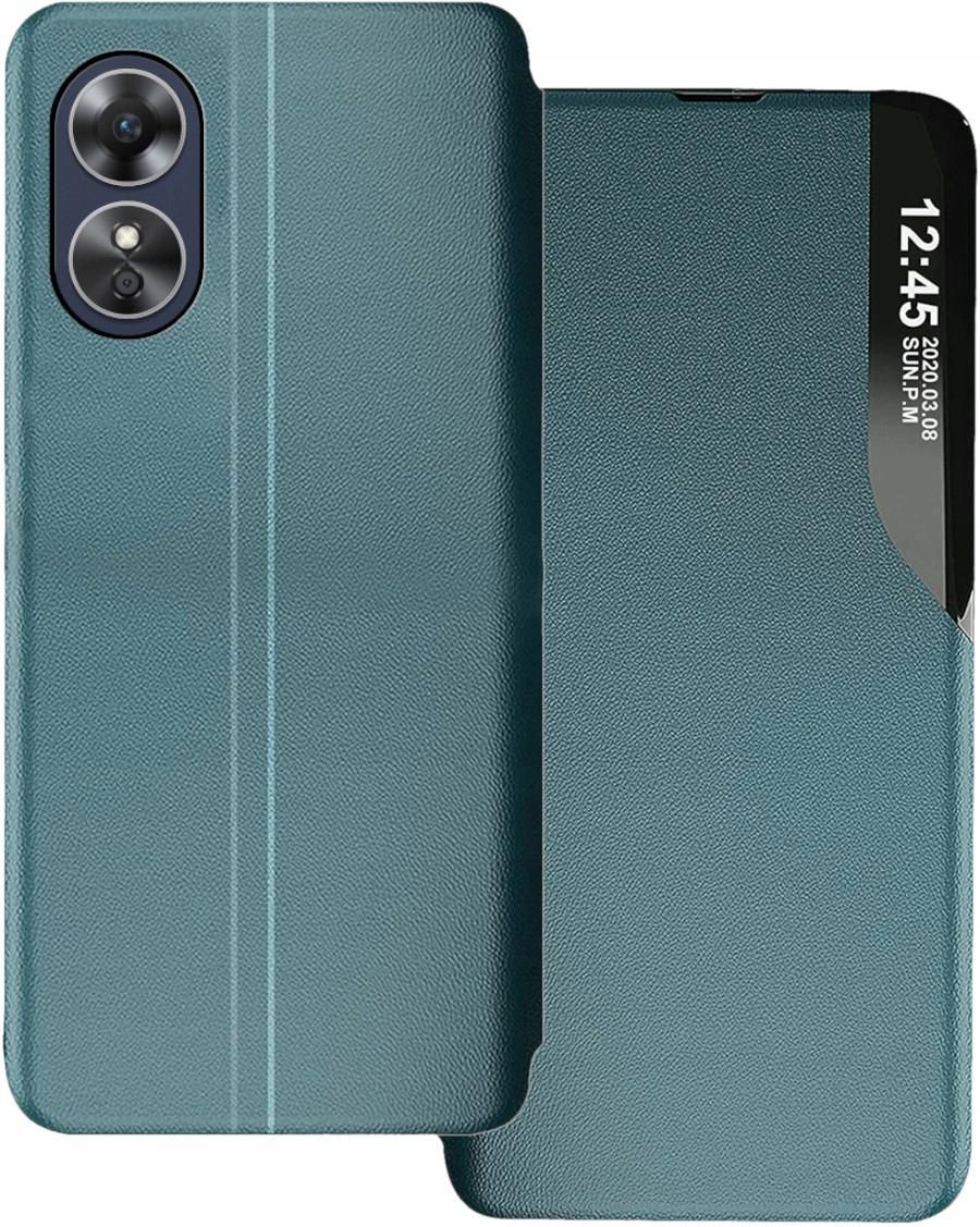 Etui Do Oppo A17 Smart Window Case Zielony - Etui na telefon, ceny i ...