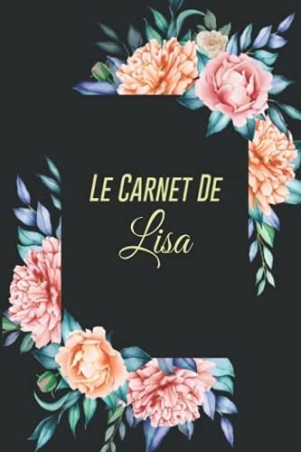 Independently Published Le Carnet De Lisa: Cahier Notes Personnalisé ...