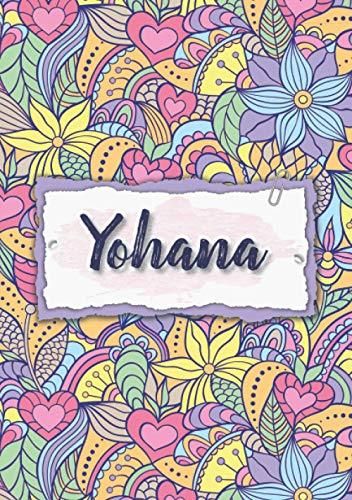 Yohana: Cuaderno A5 , Nombre personalizado Yohana , Regalo de ...