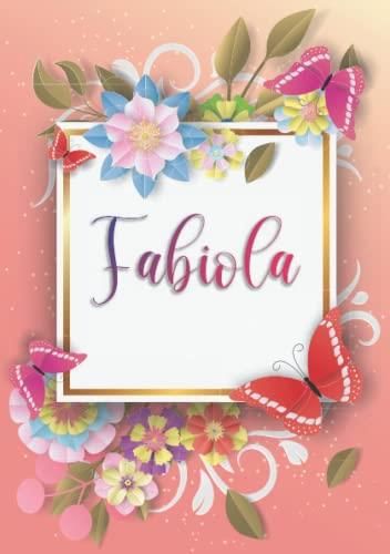 Fabiola: Cuaderno de notas A5 , Nombre personalizado Fabiola , Regalo ...