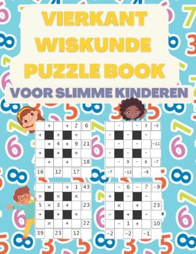 Vierkant Wiskunde Puzzel Boek voor slimme kinderen: Een Reken ...