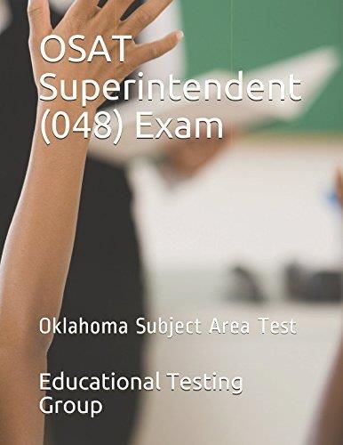 OSAT Superintendent (048) Exam: Oklahoma Subject Area Test - Literatura ...