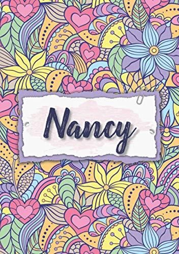 Nancy: Cuaderno A5 , Nombre personalizado Nancy , Regalo de cumpleaños ...