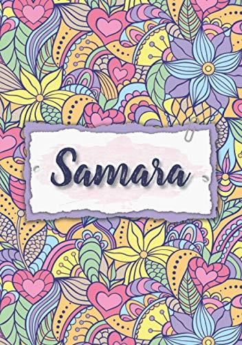 Samara: Cuaderno A5 , Nombre personalizado Samara , Regalo de ...