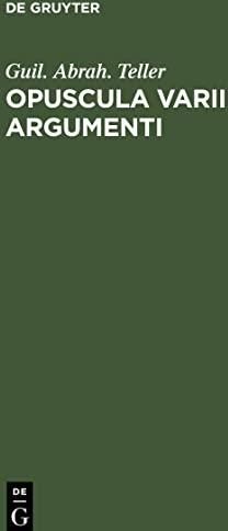 Opuscula varii argumenti - Literatura obcojęzyczna - Ceny i opinie - Ceneo.pl