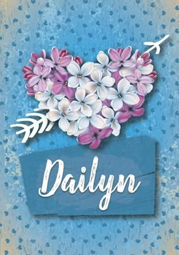 Dailyn: Cuaderno de notas A5 , Nombre personalizado Dailyn , Regalo de ...
