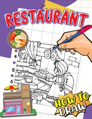 How To Draw Restaurant: Including 30 Step By Step And Easy Drawing ...
