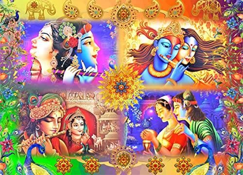 Brain Tree - Krish 1000 Pieces Jigsaw Puzzle for Adults: With Droplet ...