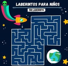 Laberintos para niños: 150 laberintos divertidos para niños de 6 a 8 años, un gran libro de ...