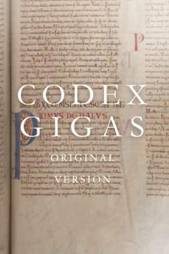 CODEX GIGAS: Original version - Literatura obcojęzyczna - Ceny i opinie ...
