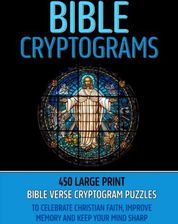 Bible Cryptograms: 450 large print bible verse cryptogram puzzles to ...