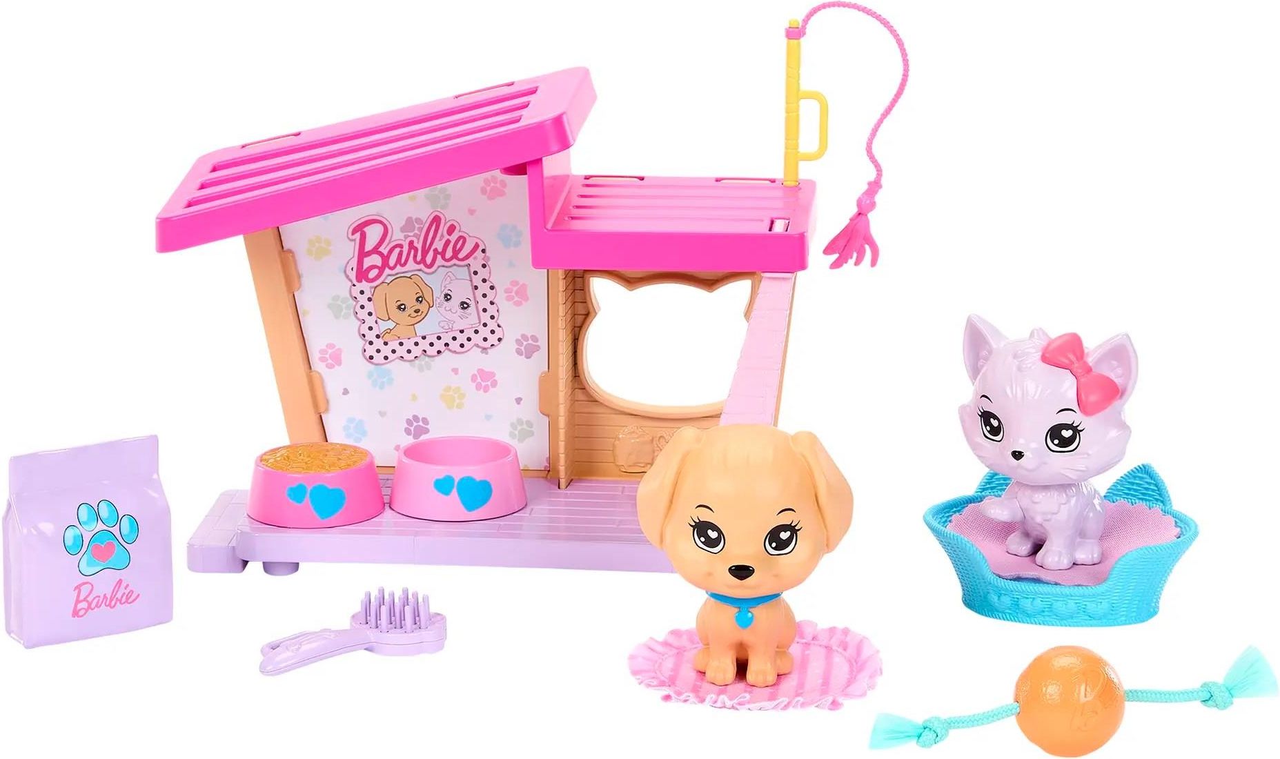 Lalka Barbie Moja Pierwsza Barbie Zwierzątka i akcesoria dla maluszków ...