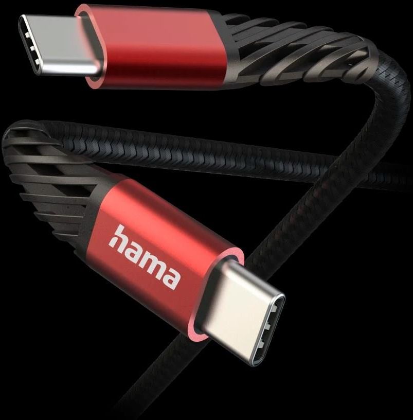 Hama Extreme USB-C 1,5m czarny/czerwony (201542) - Opinie i ceny na ...