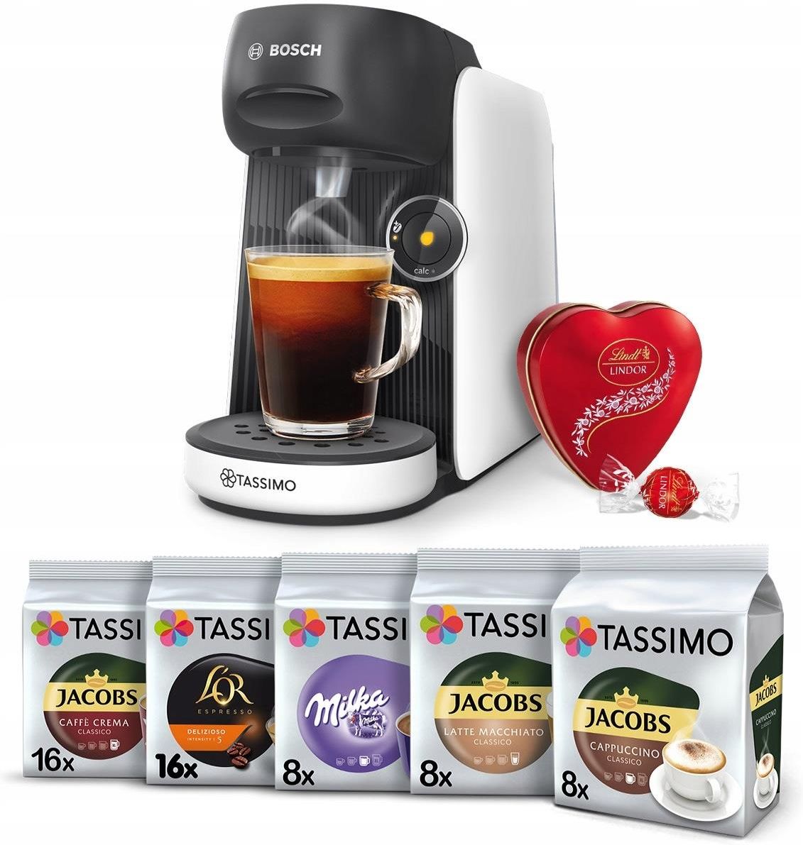 Bosch Tassimo Finesse TAS1102 + 5 Tassimo - Opinie i ceny na Ceneo.pl