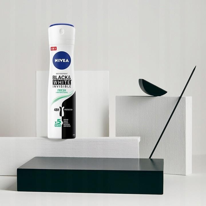 Nivea Antyperspirant B&w Fresh spray 4x150ml - Opinie i ceny na Ceneo.pl