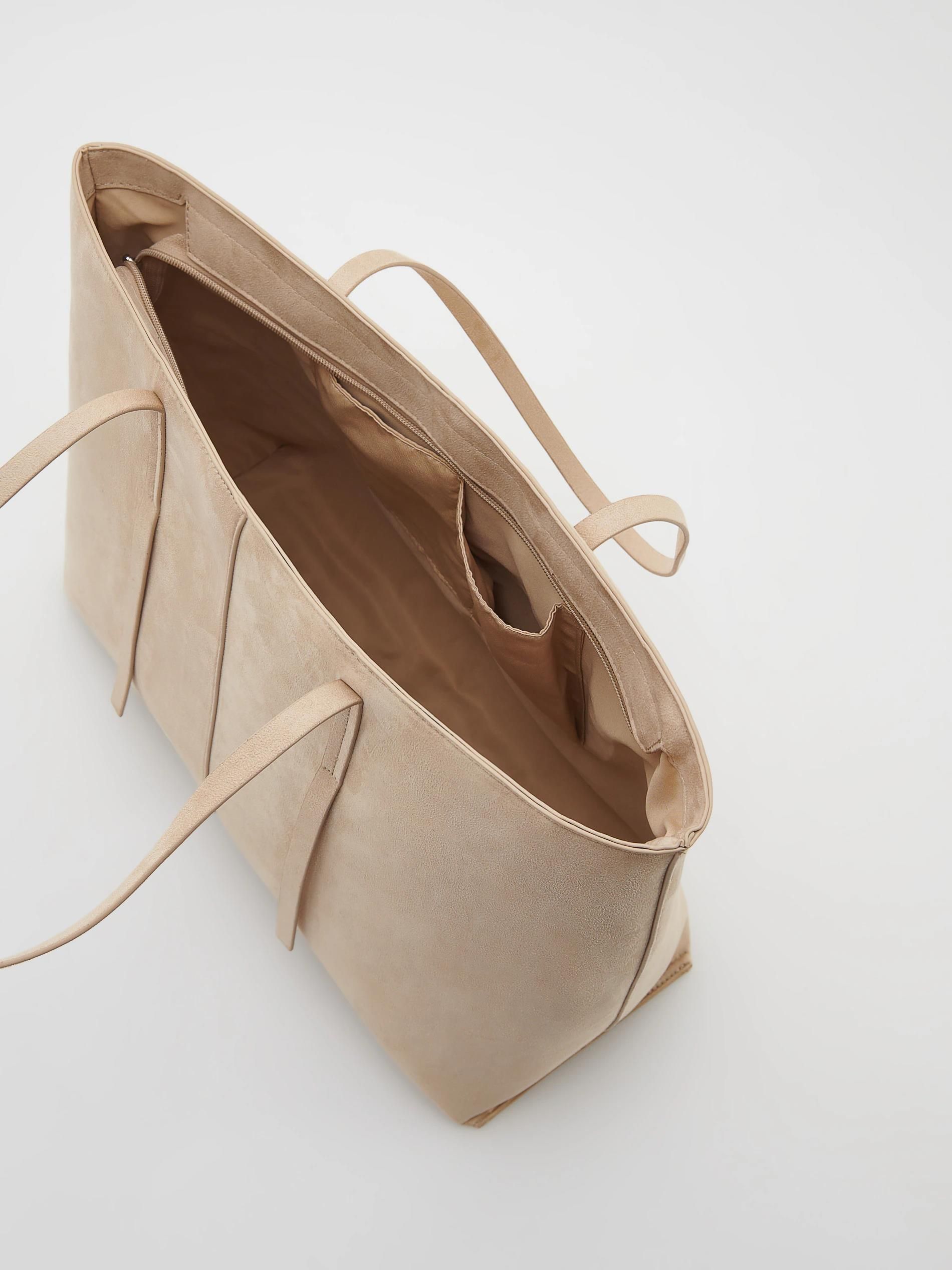 Reserved - Torba shopper - Beżowy - Ceny i opinie - Ceneo.pl