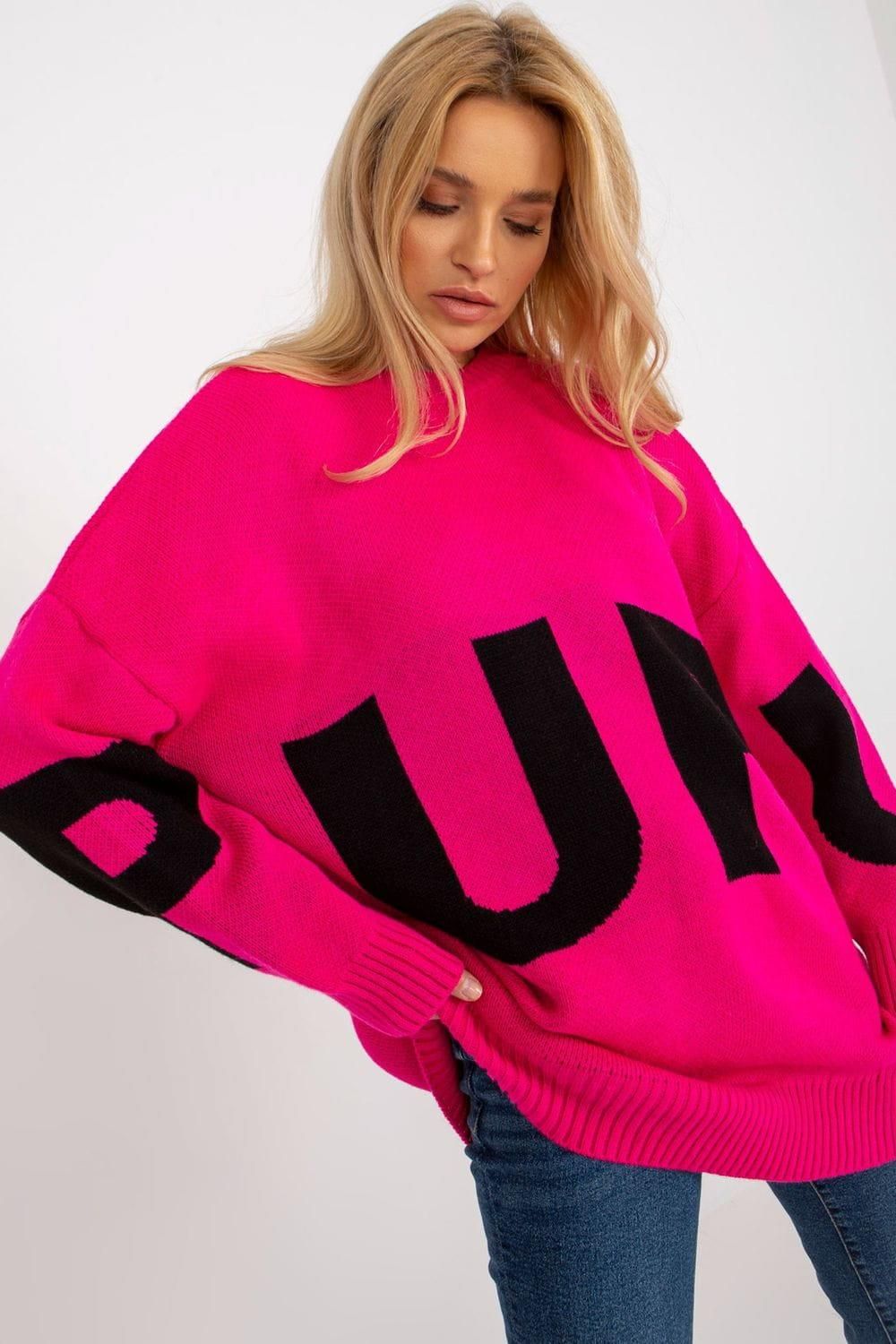 Sweter Damski Model LC-SW-8050.95P Fuksja - Rue Paris - Ceny i opinie ...