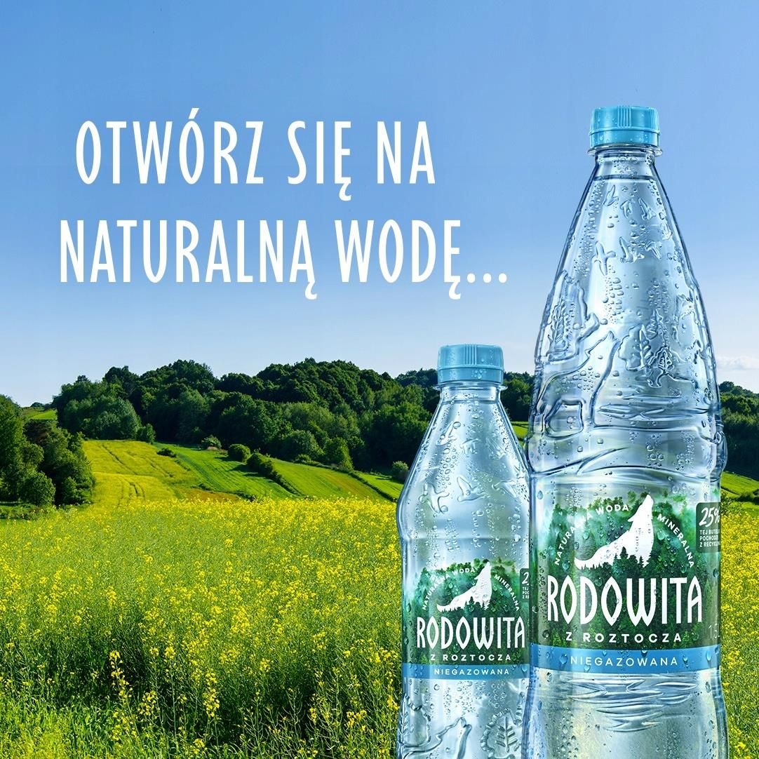 Rodowita Z Roztocza Woda Mineralna Delikatnie 0,6l - Ceny i opinie ...