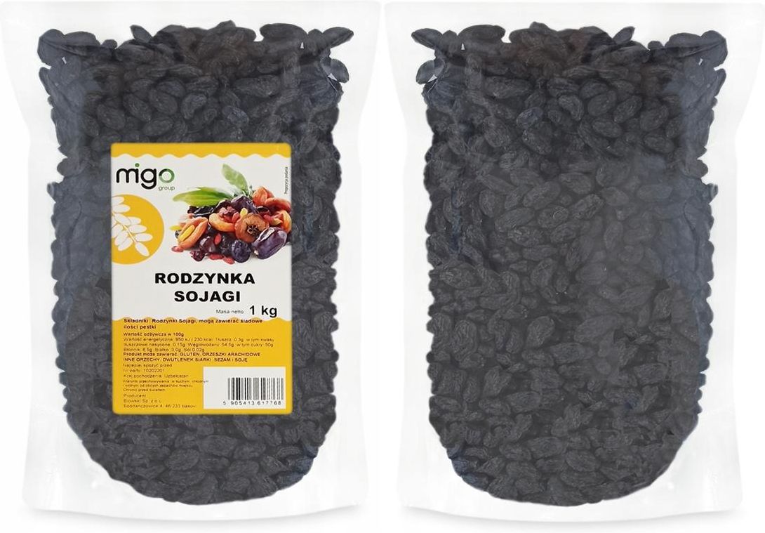 Migogroup Rodzynki Sojagi Naturalne 1kg - Ceny i opinie - Ceneo.pl
