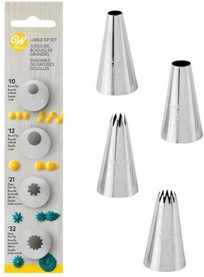 Wilton Tylki Do Dekoracji Tort #10 #12 #21 #32 - Opinie i atrakcyjne ...