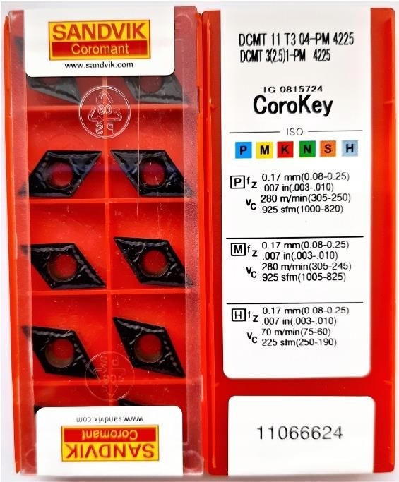 Sandvik Płytki Dcmt 11T304 Pm 4225 11 - Opinie i ceny na Ceneo.pl