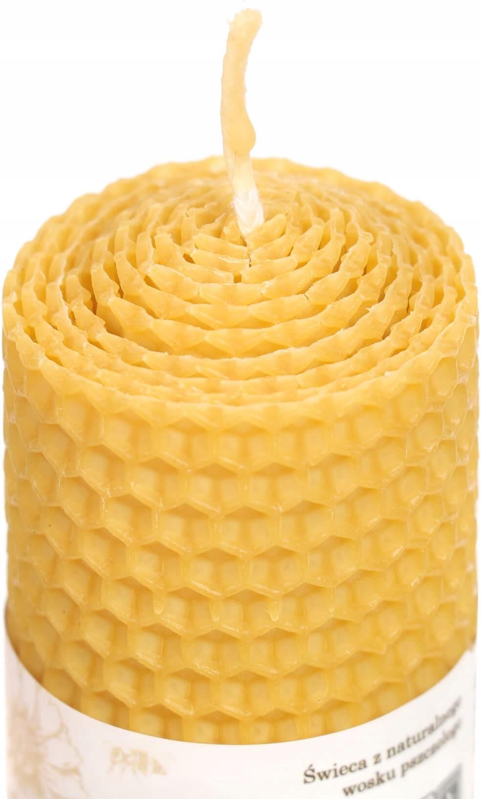 Pasieka Zen 3X Świeca Z Wosku Pszczelego 18X3 Cm - Opinie i atrakcyjne ...