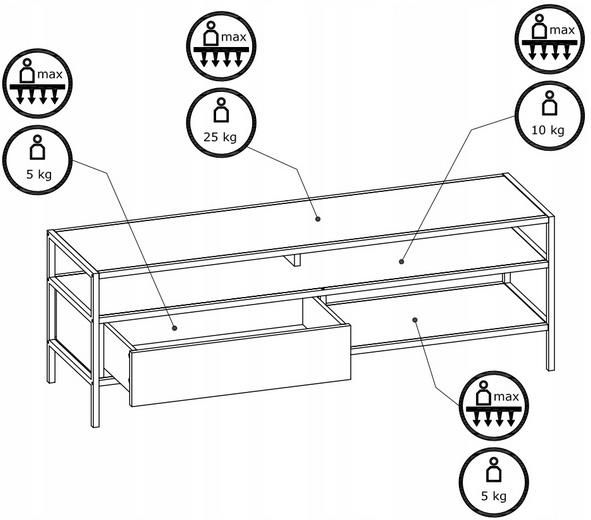 Jysk Komoda Loft Trapp Szafka Rtv Stolik Pod Tv - Opinie i atrakcyjne ...