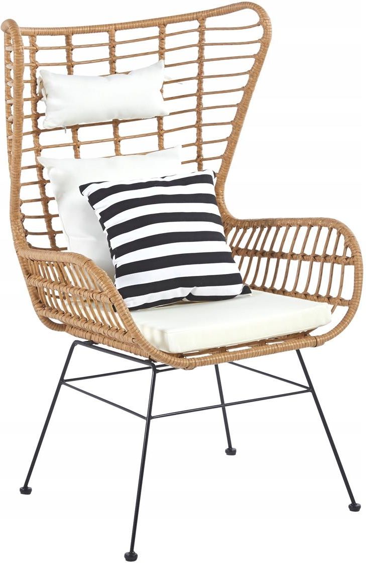 Homla Fotel Jardin Pleciony Naturalny Boho - Opinie i atrakcyjne ceny ...
