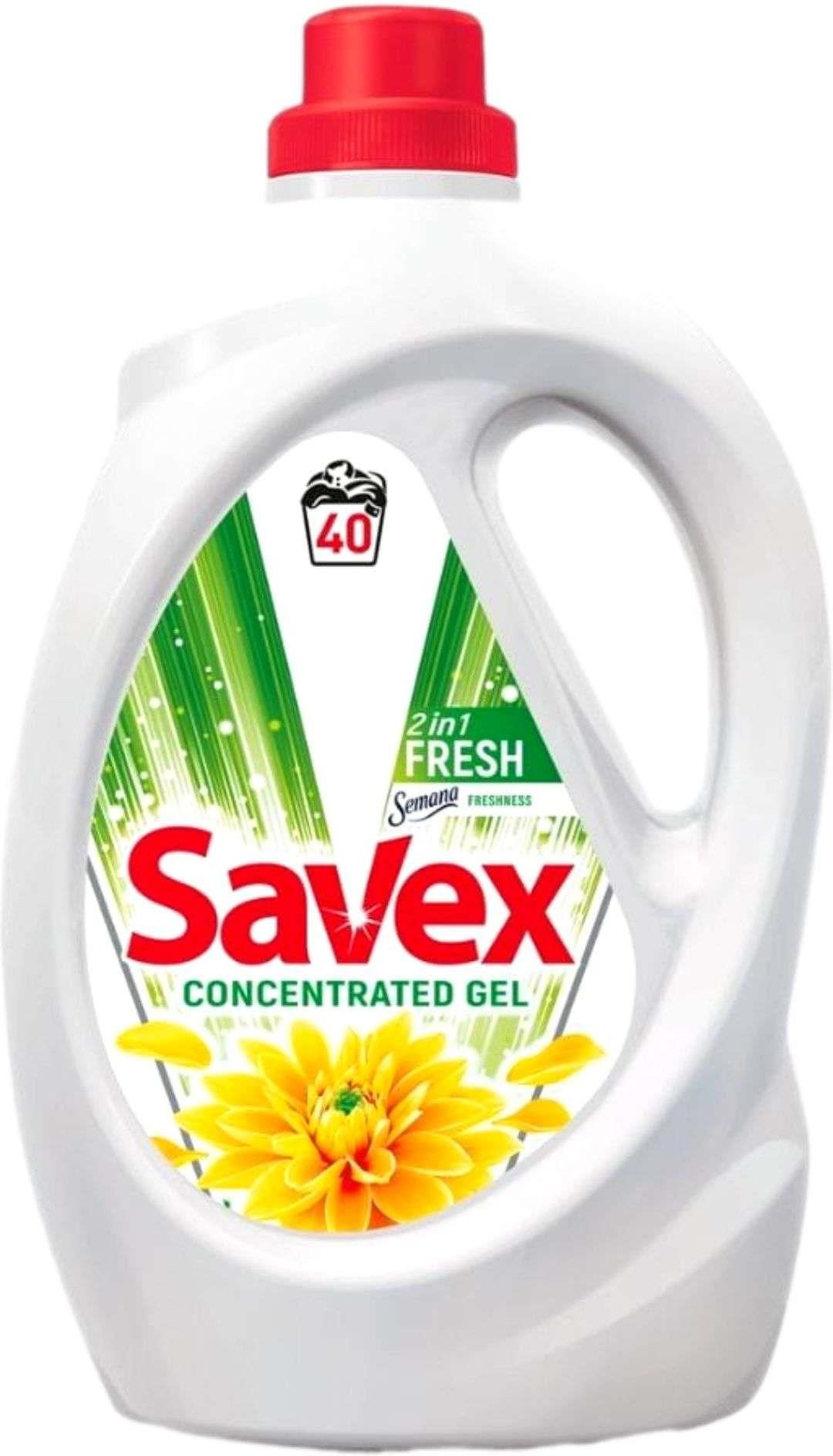 Savex Next Generation 2w1 Fresh Skoncentrowany Żel do Prania 2,2l ...