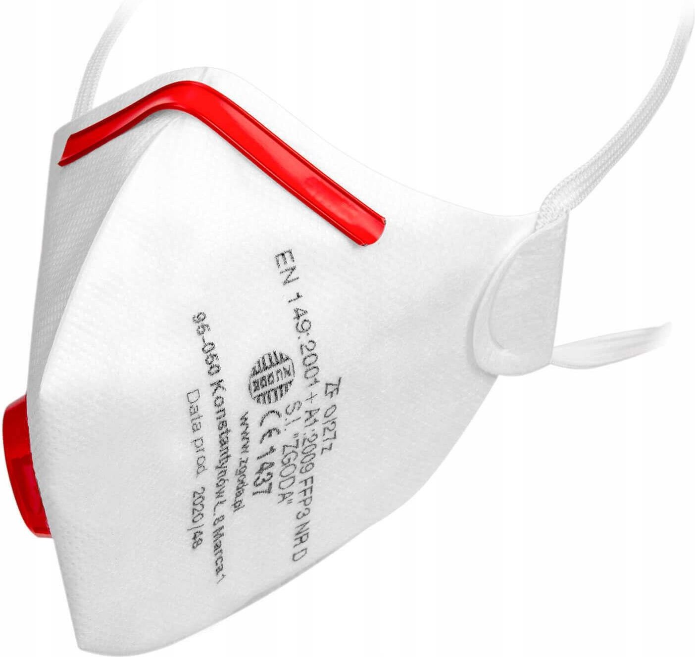 Zgoda Maska Maseczka FFP3 Antywirusowa Ochronna Zaworek - Opinie i ceny ...