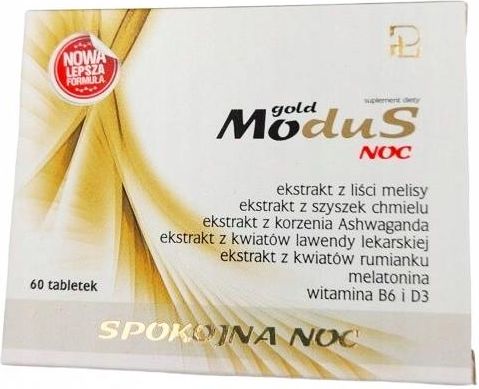 Pharmacy Modus Gold Noc melisa chmiel sen 60 tab. - Opinie i ceny na ...