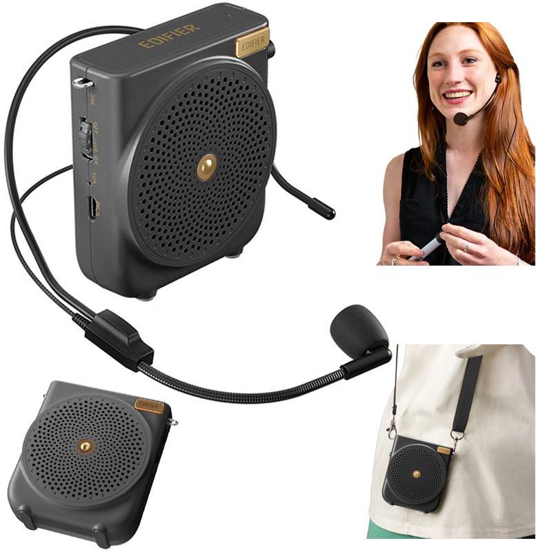 EDIFIER MF3 Przenośny wzmacniacz głosu czarny - Opinie i ceny na Ceneo.pl