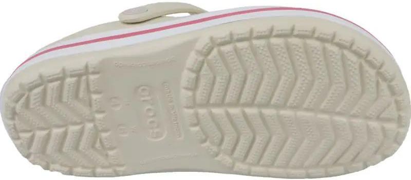 Klapki Crocs Crocband Clog Jr 204537 (kolor Beżowy/Kremowy, rozmiar 32/ ...