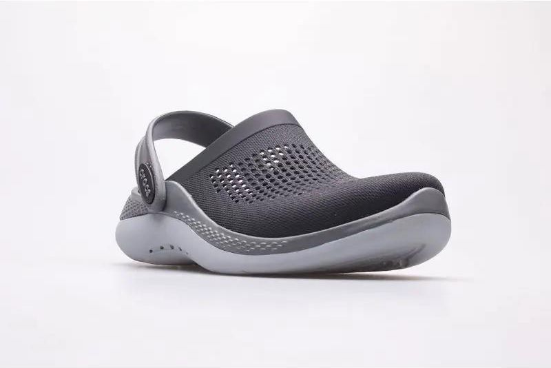 Klapki Crocs Literide 360 Kids Clog Jr 207021 (kolor Szary/Srebrny ...