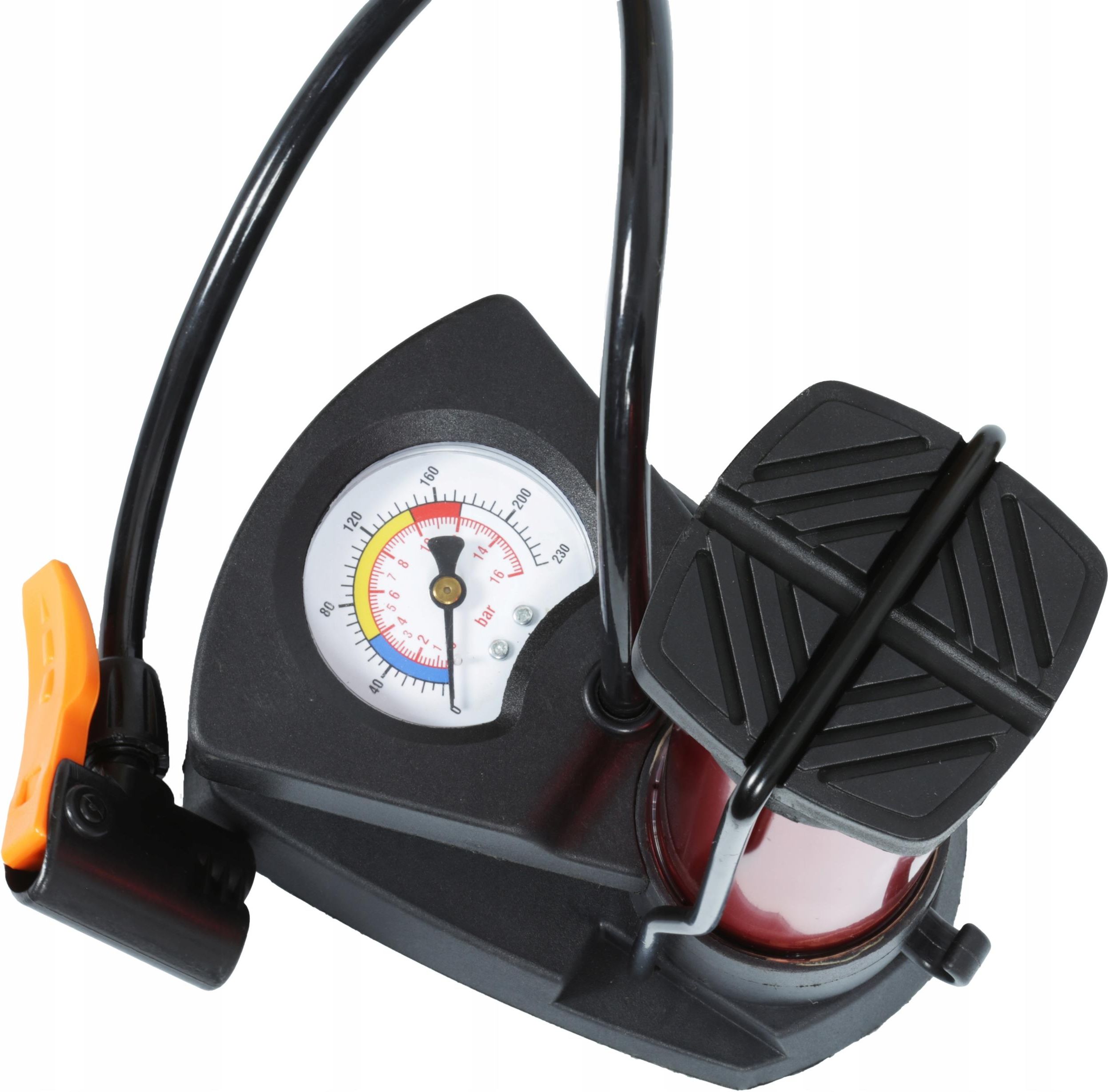 Pompka Nożna Z Manometrem Do Roweru Samochodu 1538907785 - Ceny i ...