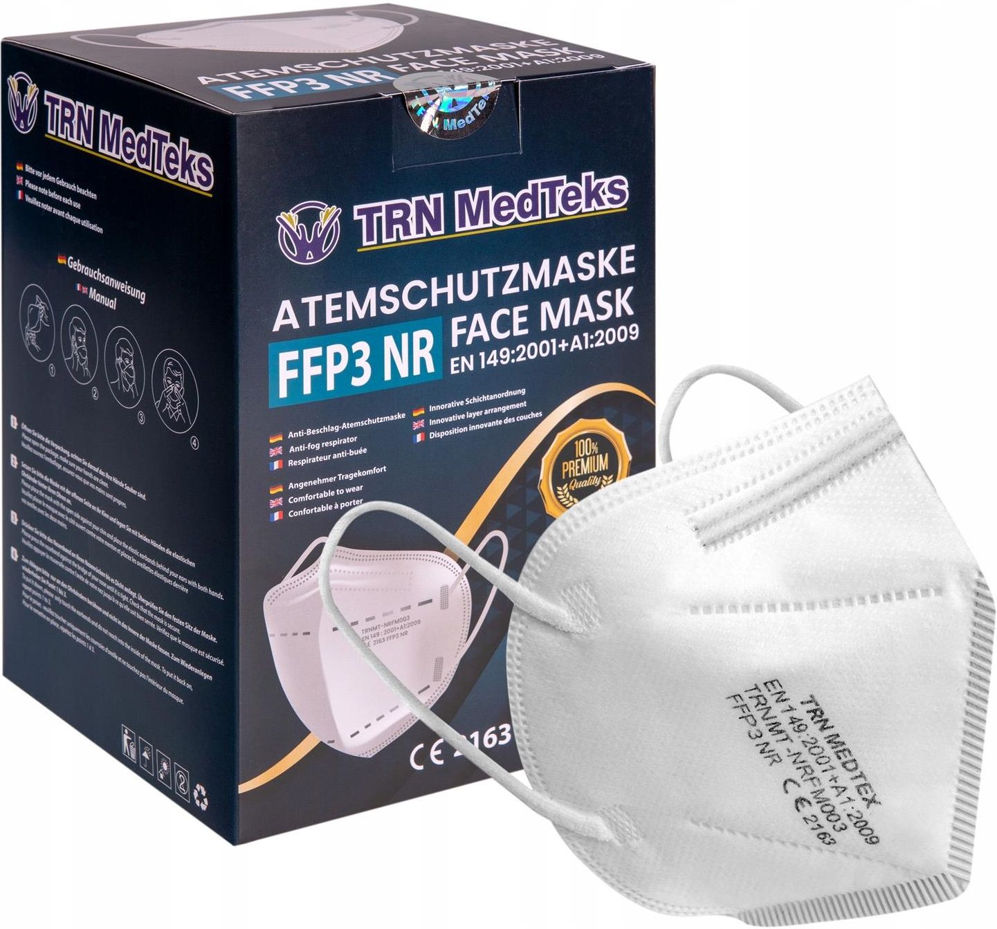 Trn Medteks 10X Maska Ffp3 - Ceny i opinie - Ceneo.pl