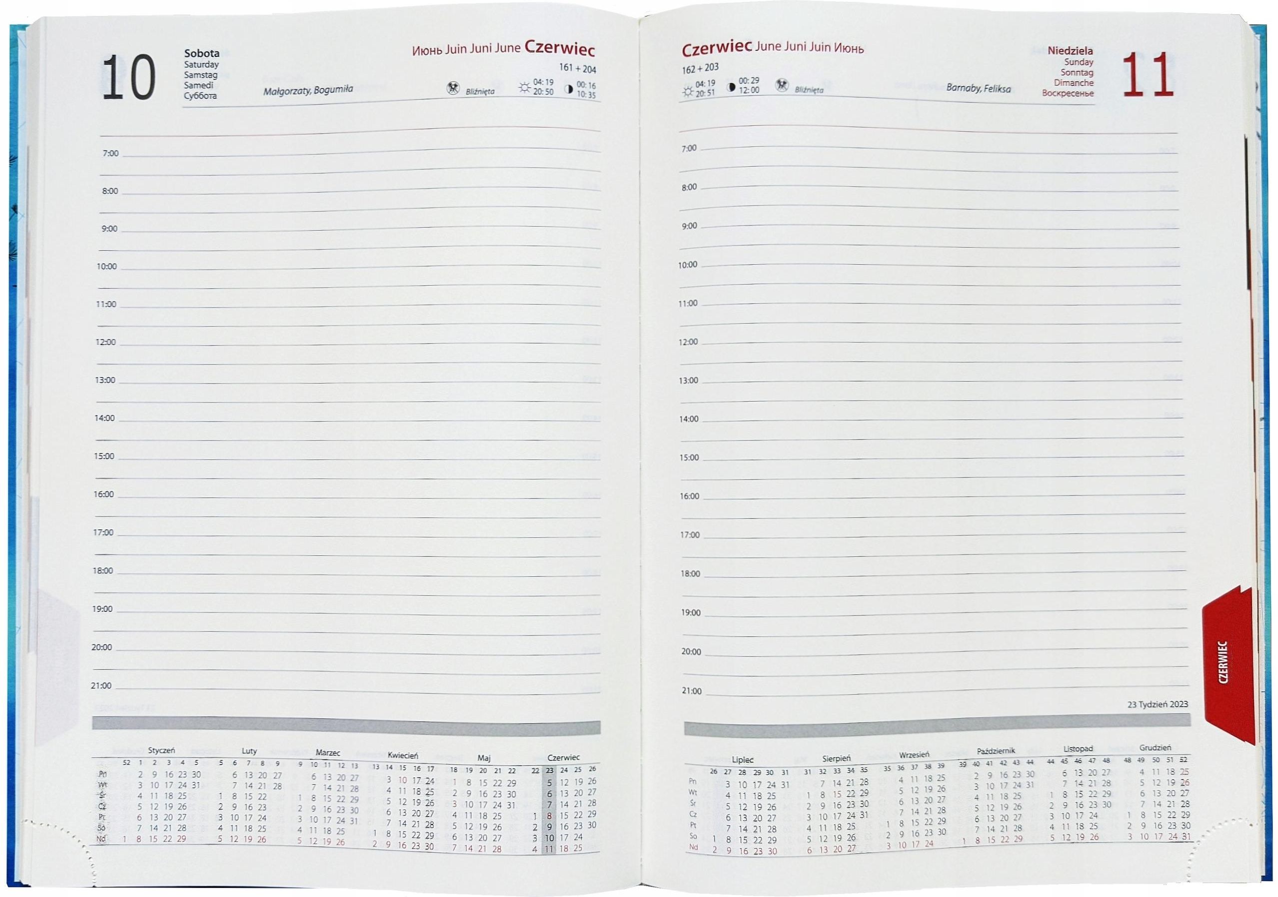 Kalendarz A4 dzienny 2023 Każdy Dzień Osobno - Ceny i opinie - Ceneo.pl