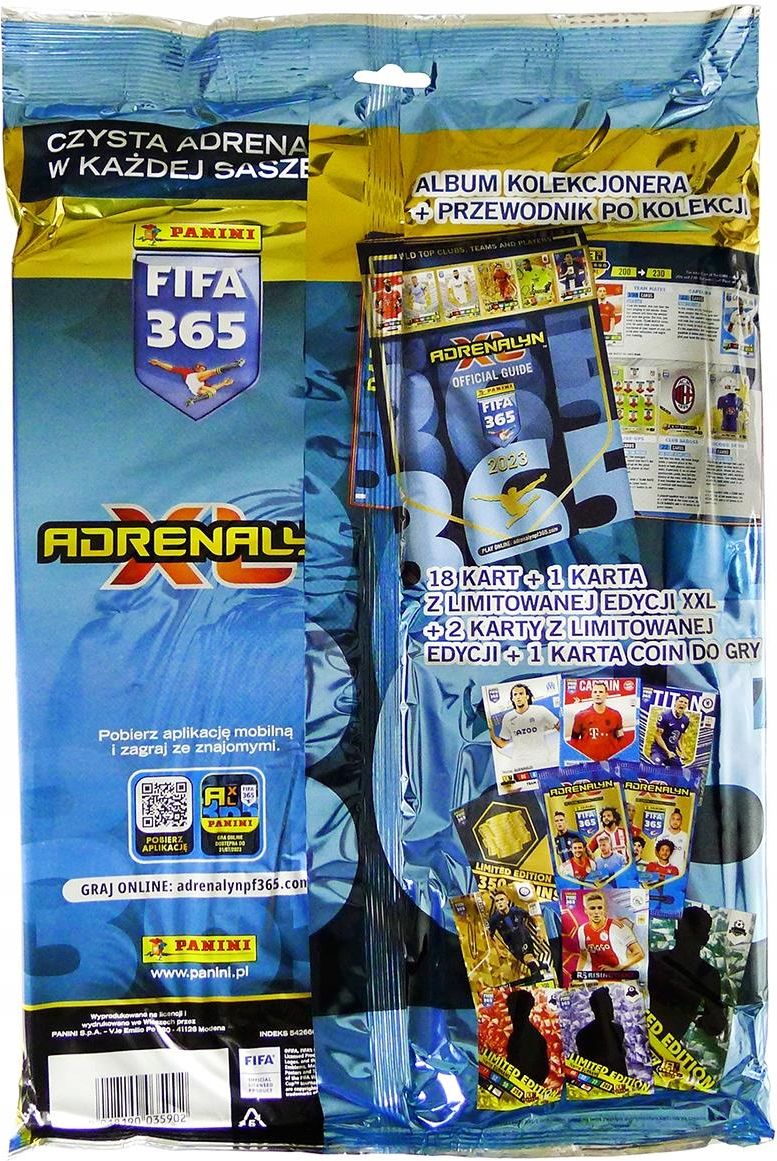 Karty Panini Fifa 365 2023 Zestaw Startowy - Ceny i opinie - Ceneo.pl