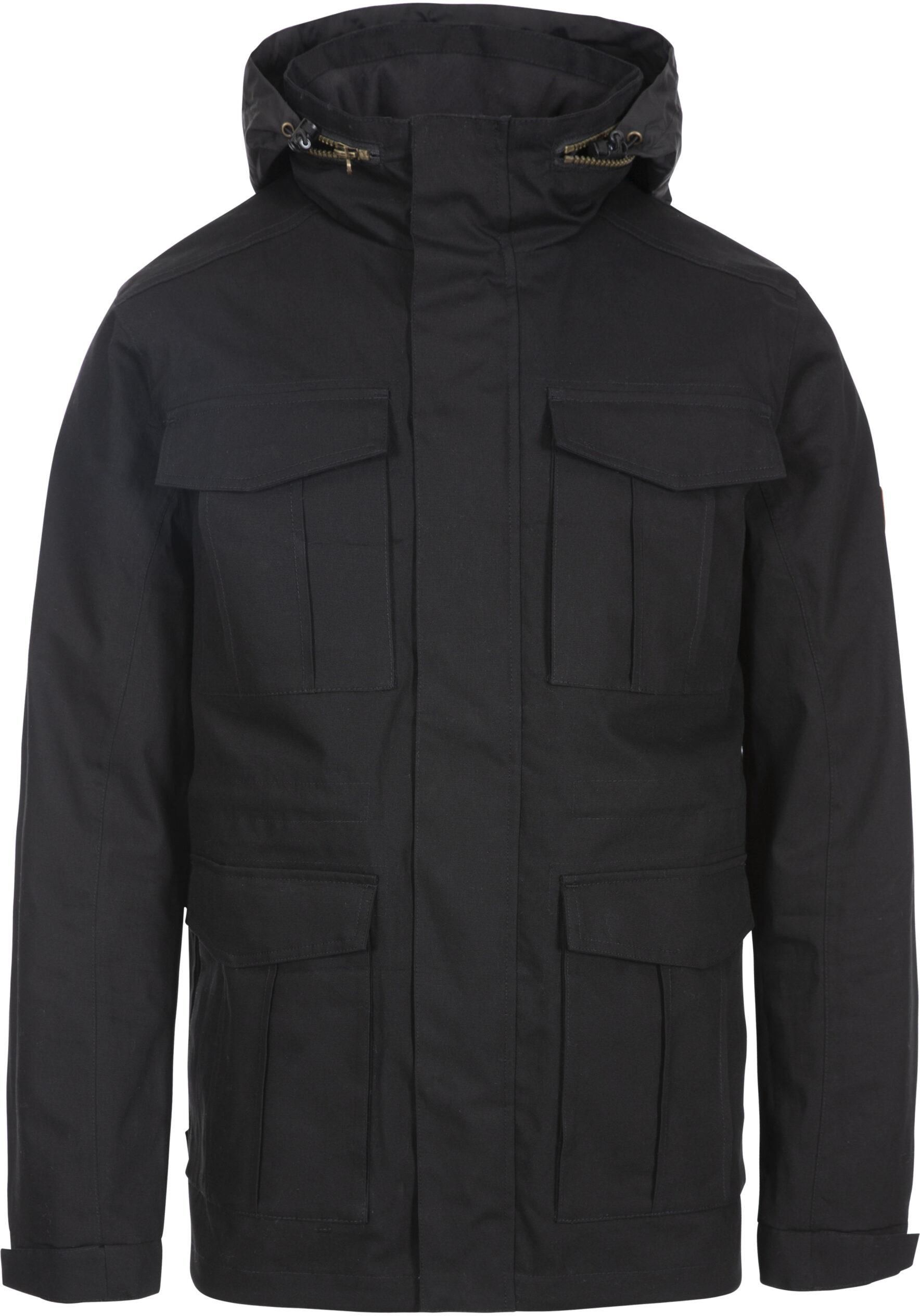 Męska kurtka przeciwdeszczowa Trespass RAINTHAN- czarna Rozmiar: L ...