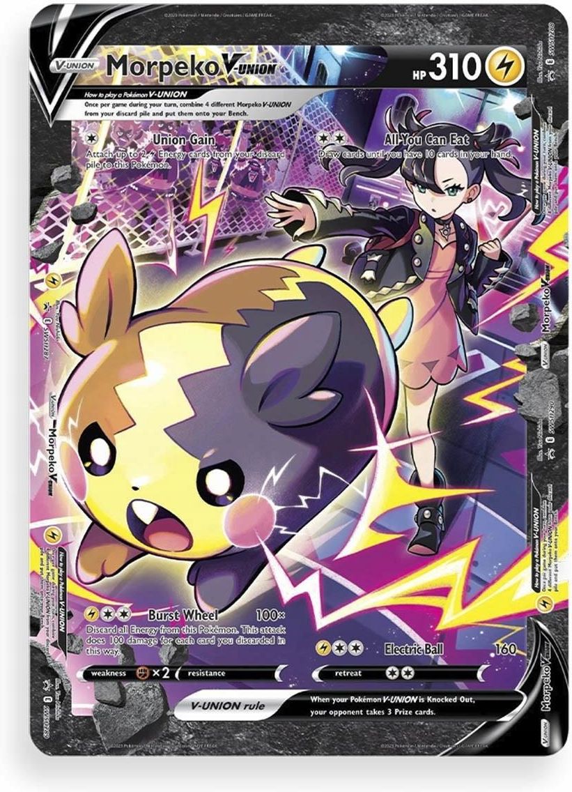 Pokemon TCG Crown Zenith V Union Playmat Morpeko - Ceny i opinie - Ceneo.pl