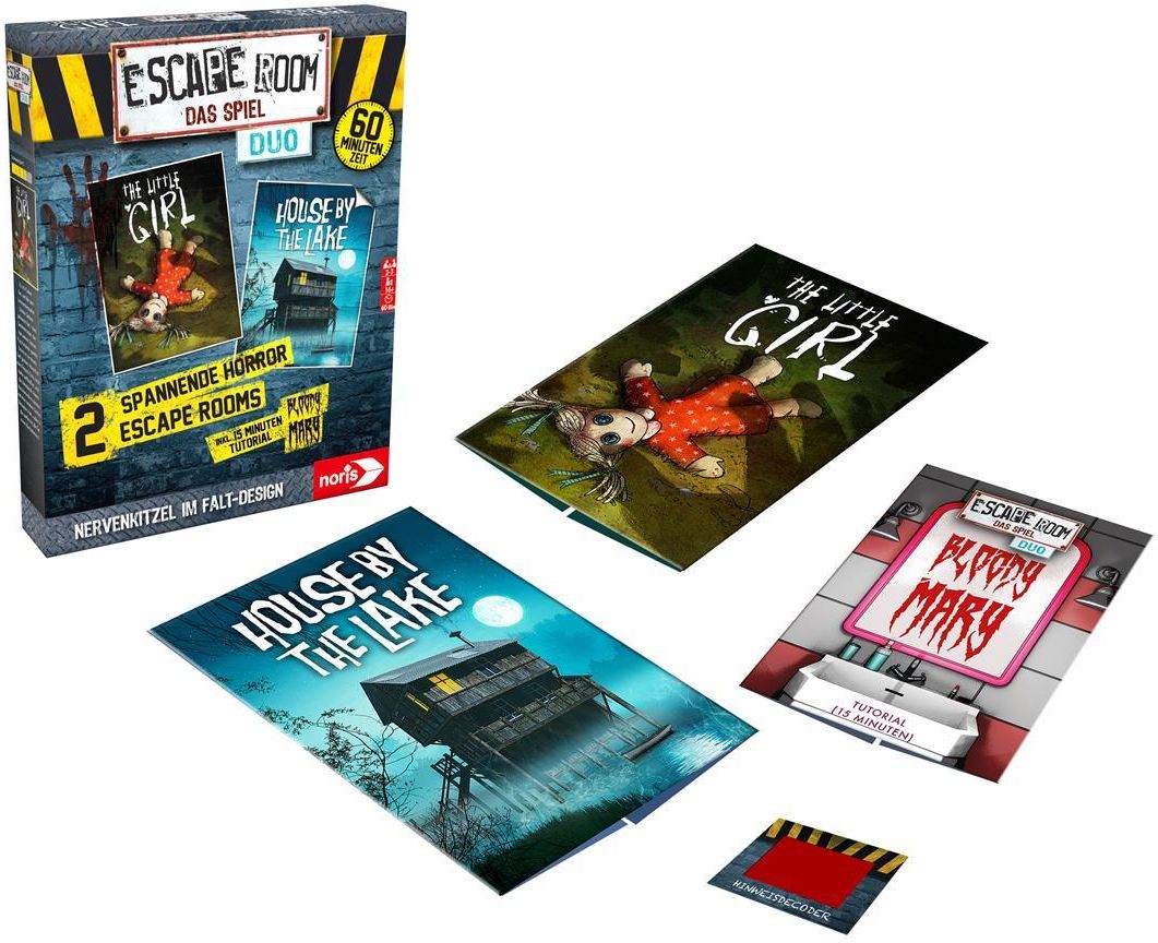 Noris Spiele Escape Room Duo Horror (wersja niemiecka) - Gra planszowa ...