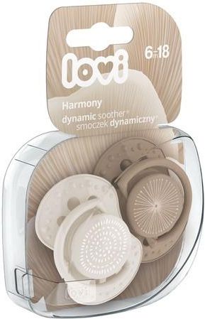 Lovi Smoczek uspokajający silikonowy dynamiczny Harmony girl 6-18m 2 szt. - Ceny i opinie - Ceneo.pl