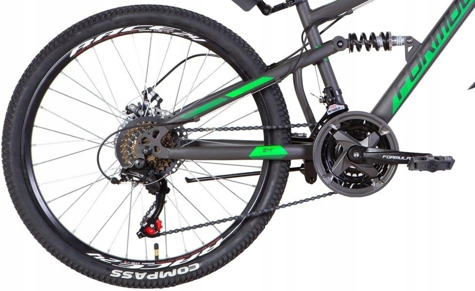 Velotrade Mtb Velotrade Szary Zielony 24 2022 - Rowery Górskie ...